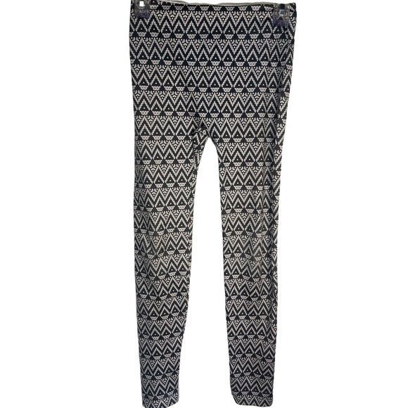 unknown | Pants & Jumpsuits | Small Stretch Pants Leggings Black White ...